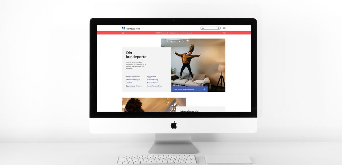 Felles informasjon på standard nettsider